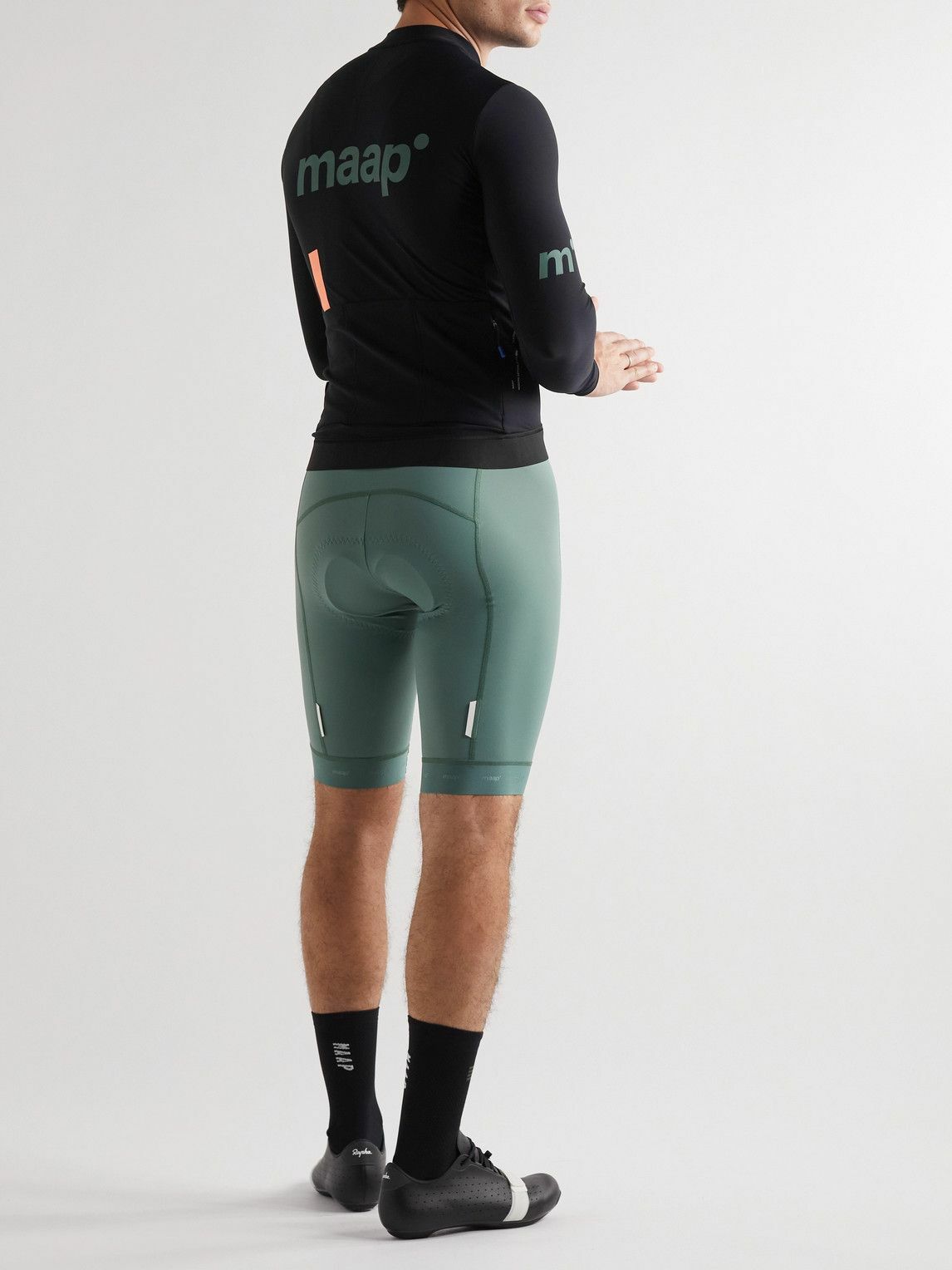 MAAP - Training Logo-Print Cycling Jersey - Black MAAP