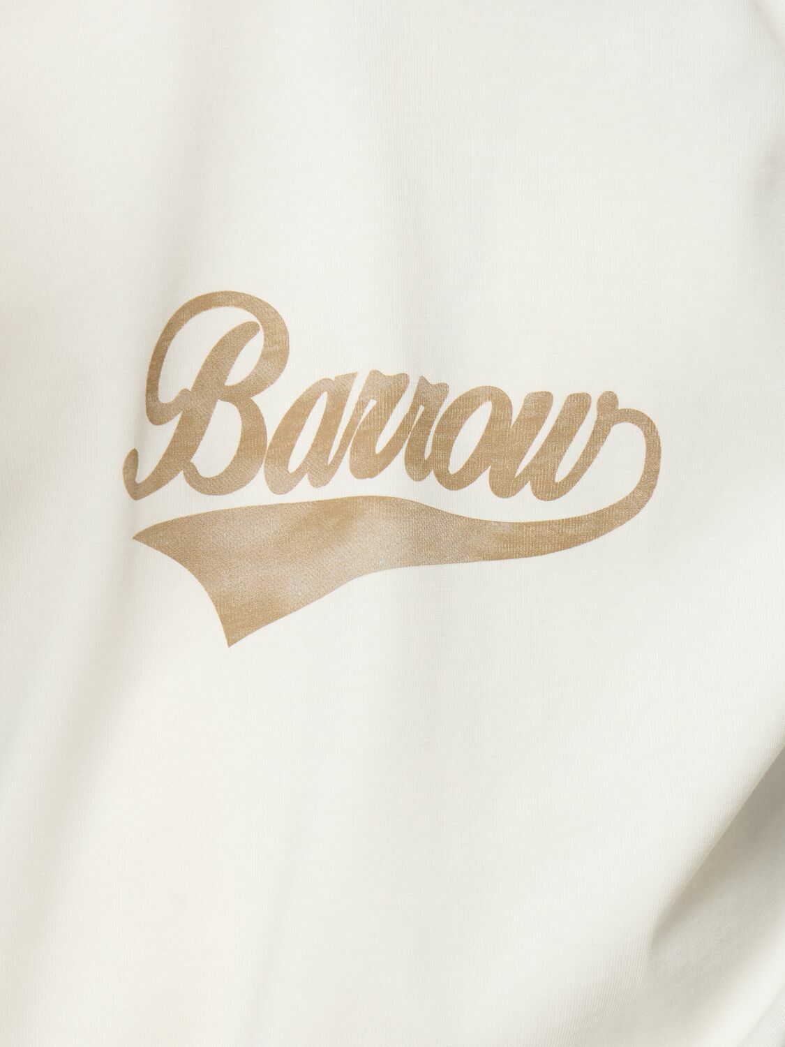 BARROW Logo Cotton Jersey T-shirt Barrow