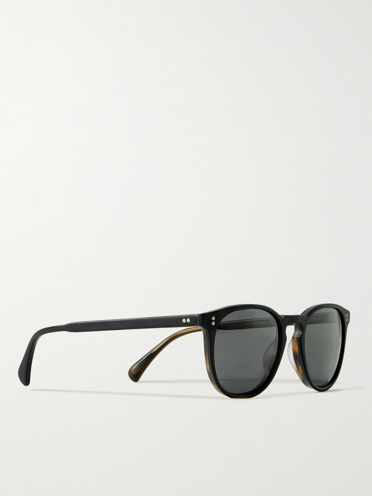 OLIVER PEOPLES - Finley Esq D-Frame Matte-Acetate Polarised Sunglasses ...