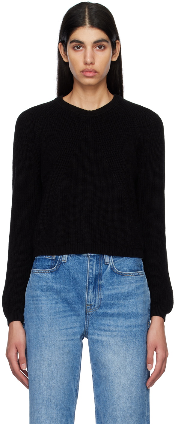 Joseph Black Raglan Sweater Joseph