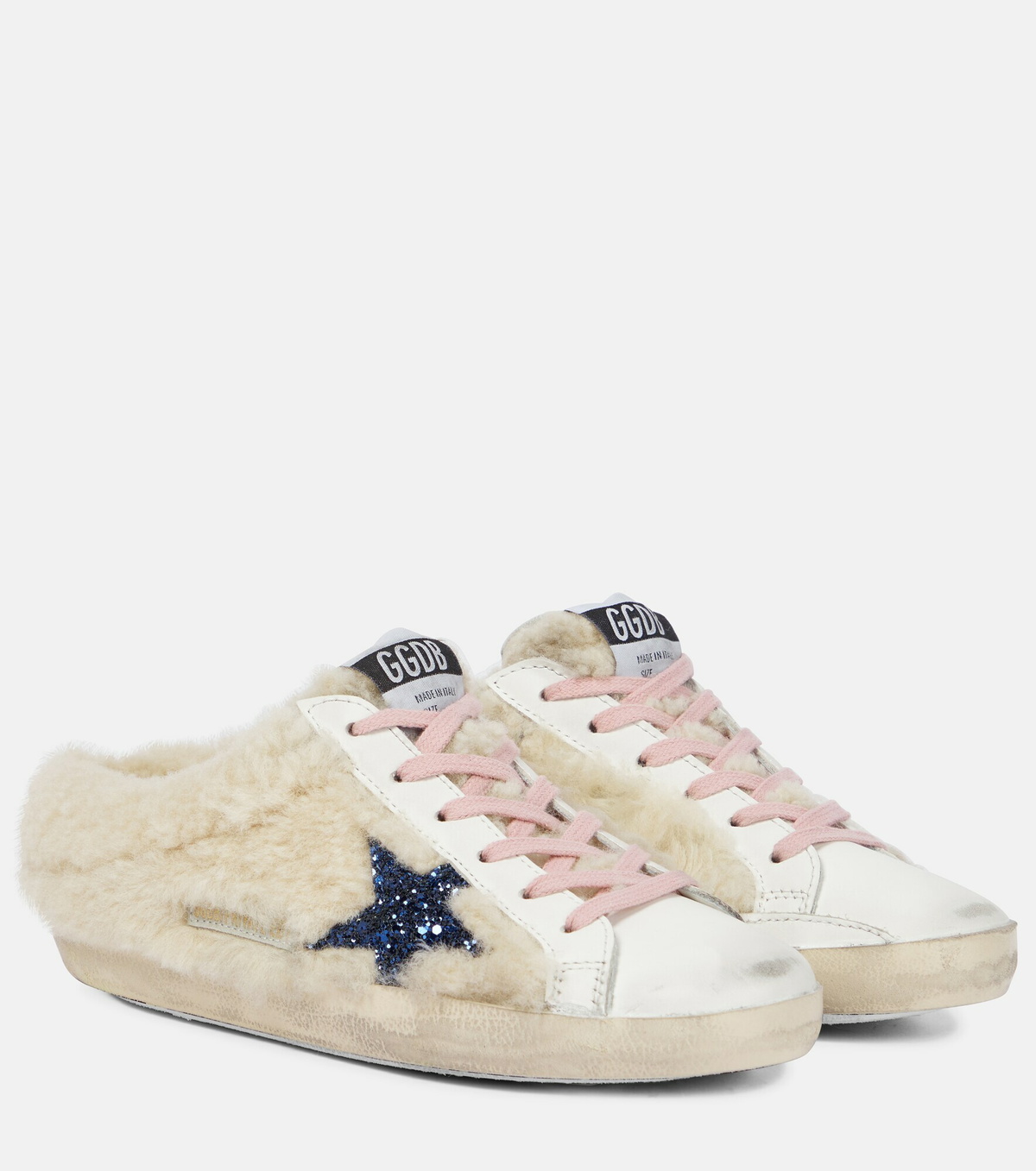 Golden Goose Shearling Mules