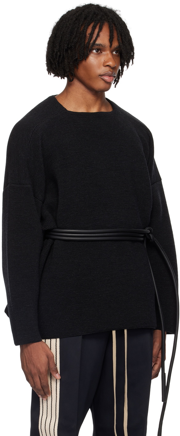 Fear of God Black Rope Belt Fear Of God