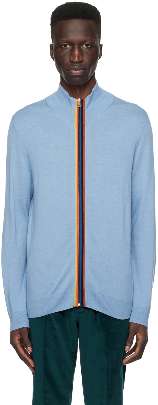Paul Smith Blue Zip Jacket Paul Smith