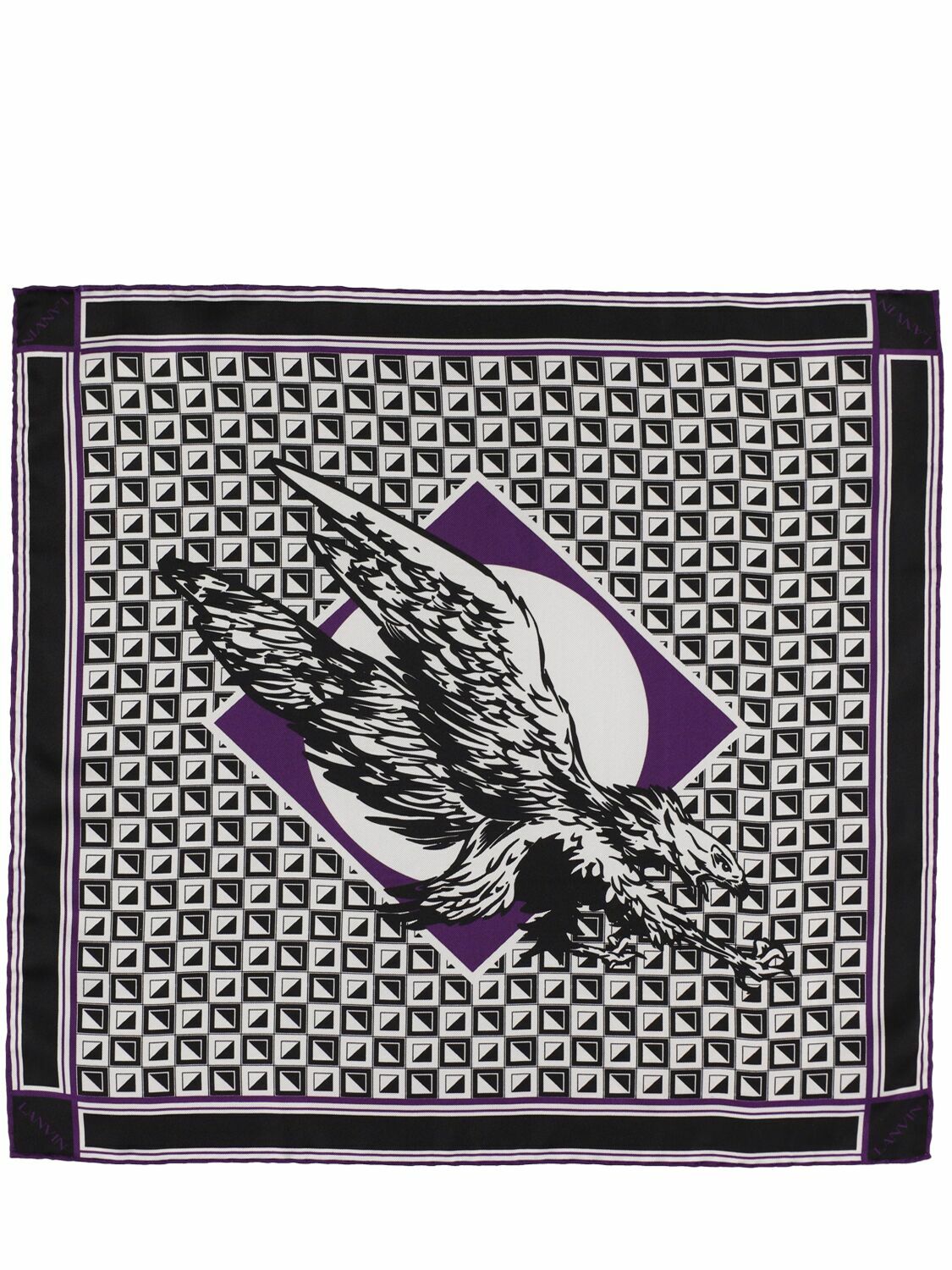 LANVIN - Square Silk Scarf Lanvin