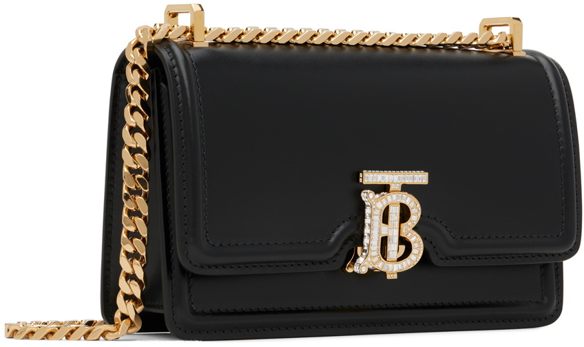 Burberry Black Mini 'TB' Shoulder Bag Burberry