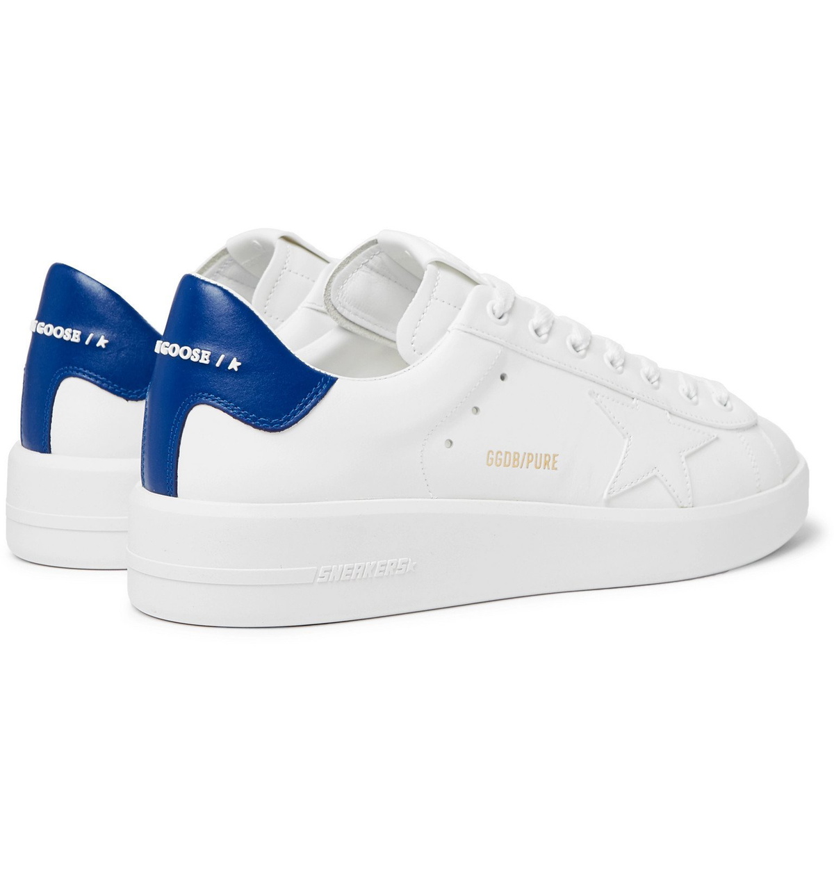Golden Goose - Purestar Leather Sneakers - White Golden Goose Deluxe Brand
