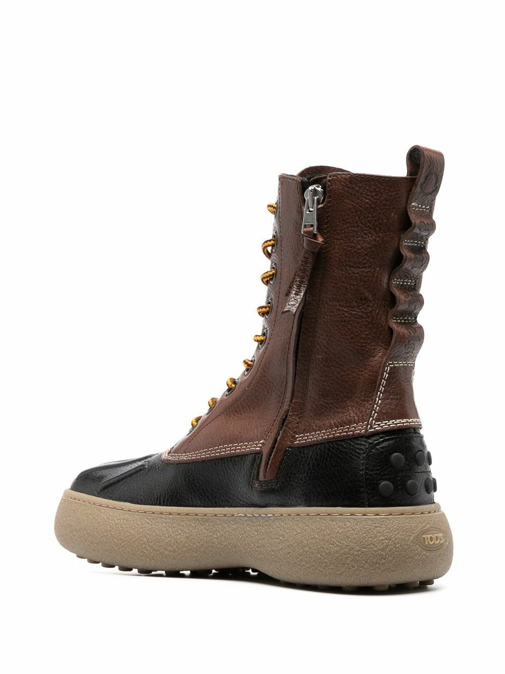 MONCLER GENIUS - Winter Gommino Leather Boots Moncler Genius