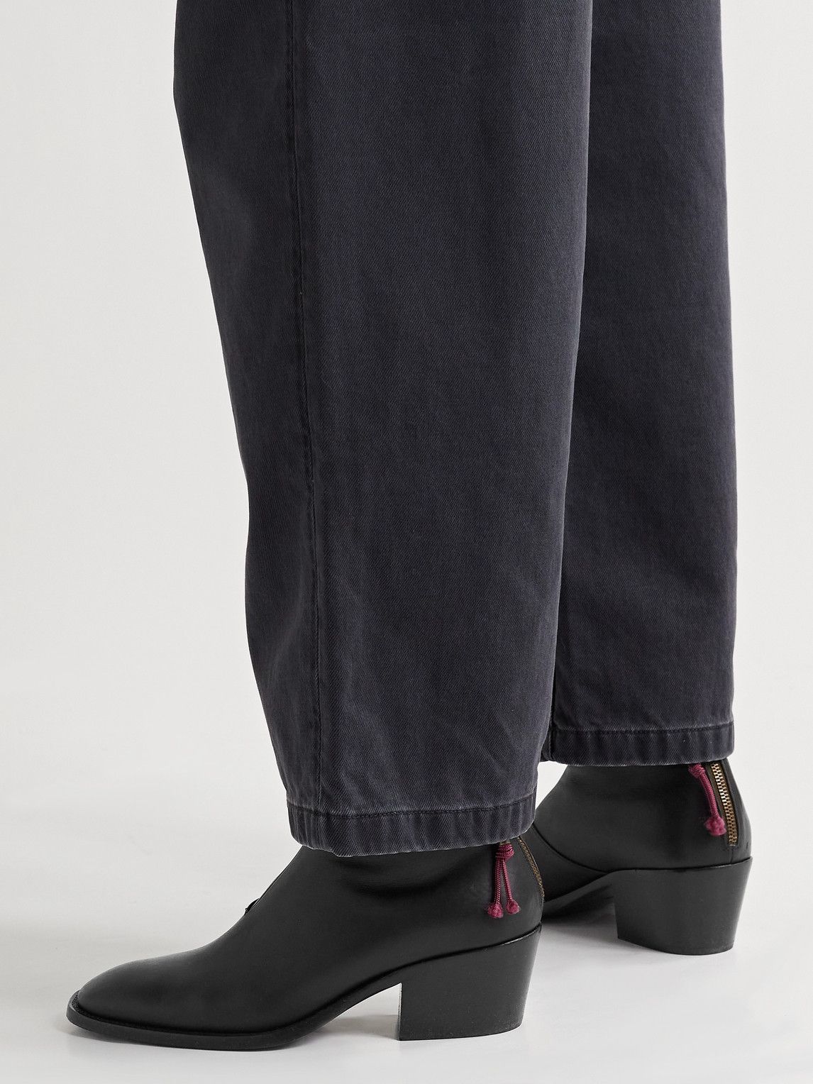Acne Studios - Leather Boots - Black Acne Studios