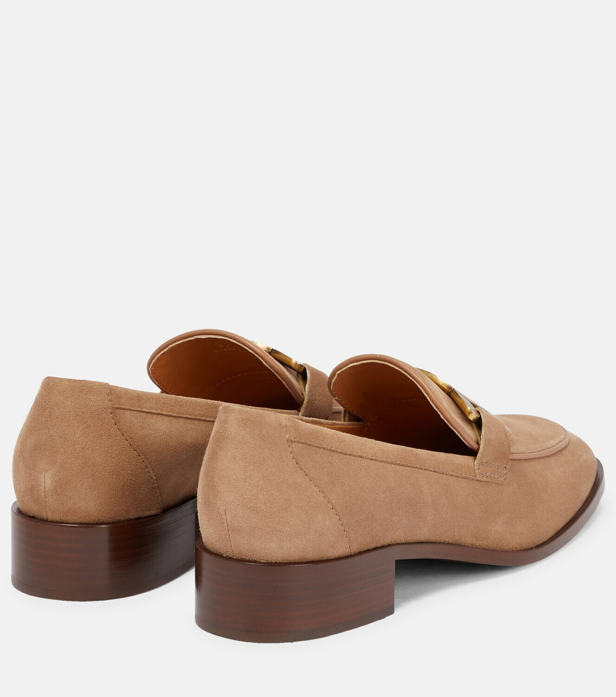 Tod's - Catena suede loafer pumps Tod's