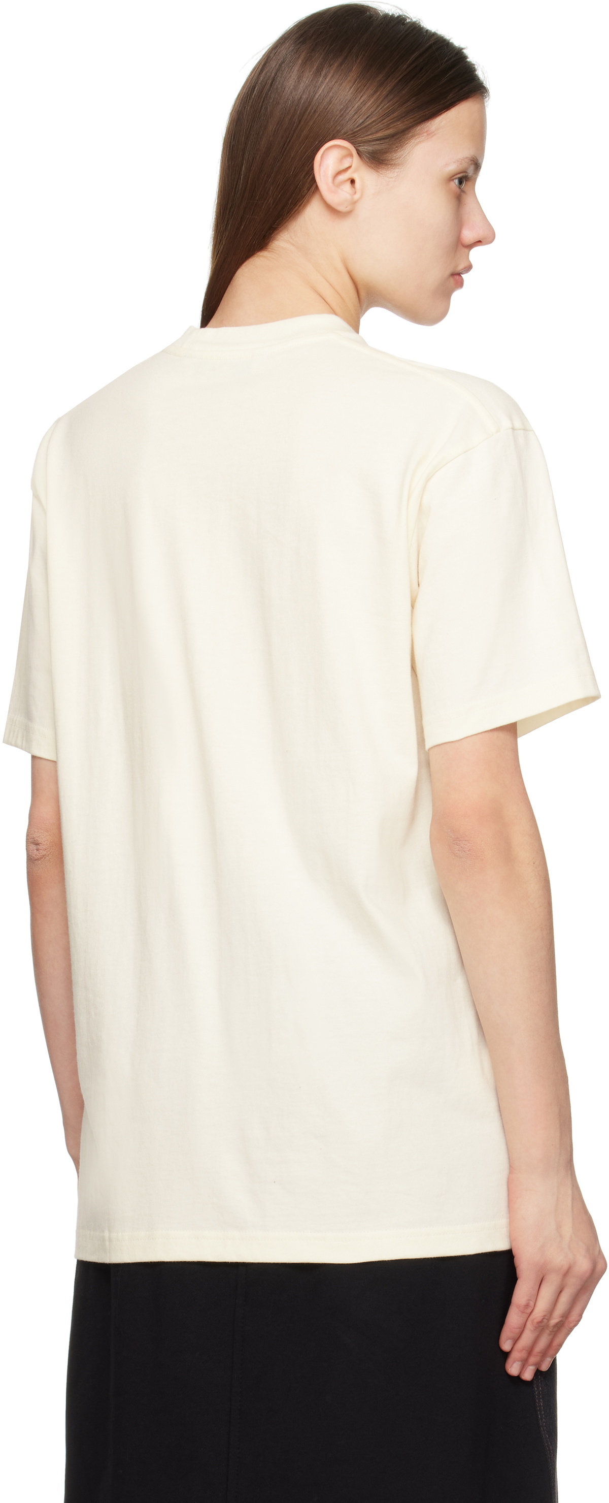 Pushbutton Off-White Neck Tie T-shirt Pushbutton