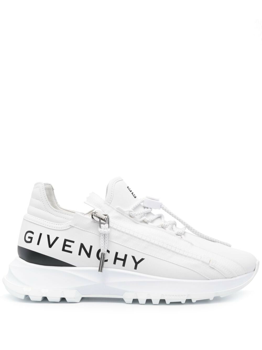 GIVENCHY - Spectre Zip Leather Sneakers Givenchy