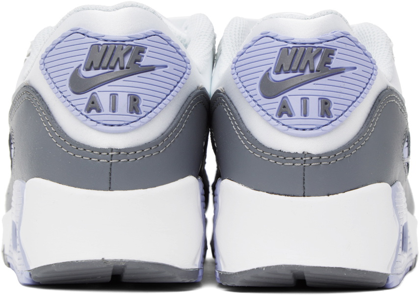 Nike Gray & Blue Air Max 90 Sneakers Nike