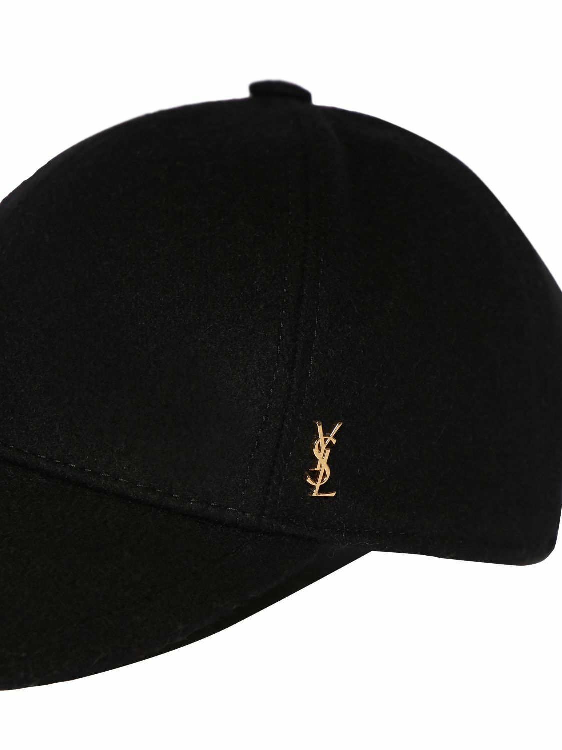 SAINT LAURENT - Wool Blend Baseball Hat Saint Laurent