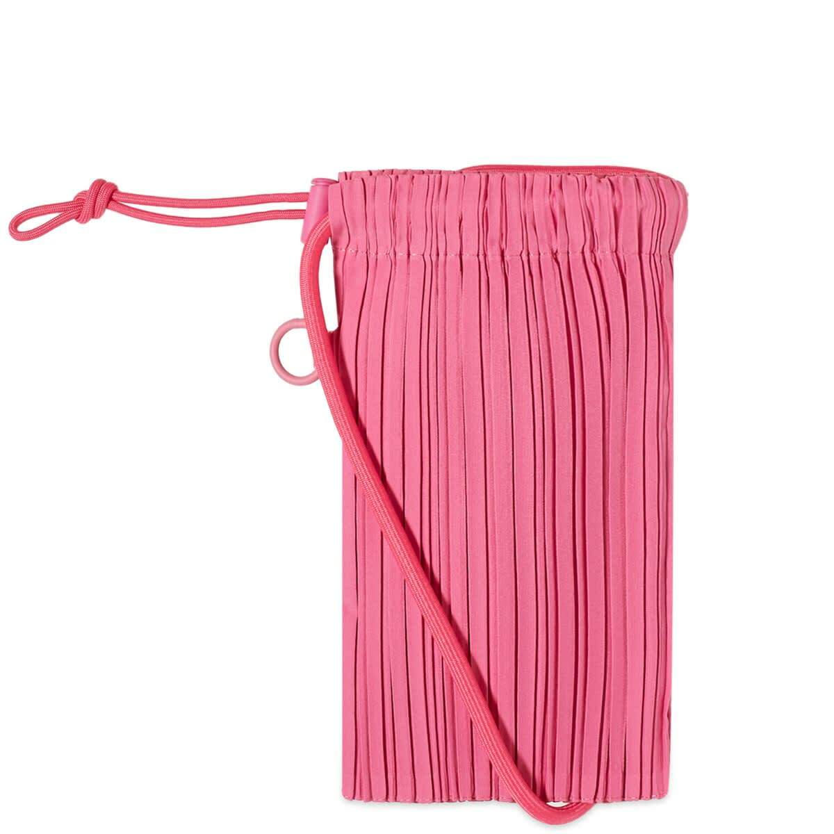 Pleats Please Issey Miyake Women's Pleats Mini Pochette in Pink Pleats ...