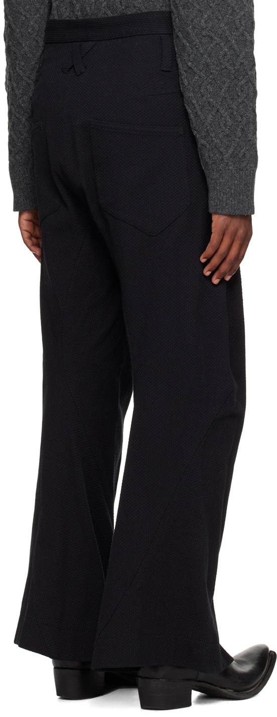 KOZABURO Black Dexter Trousers Kozaburo