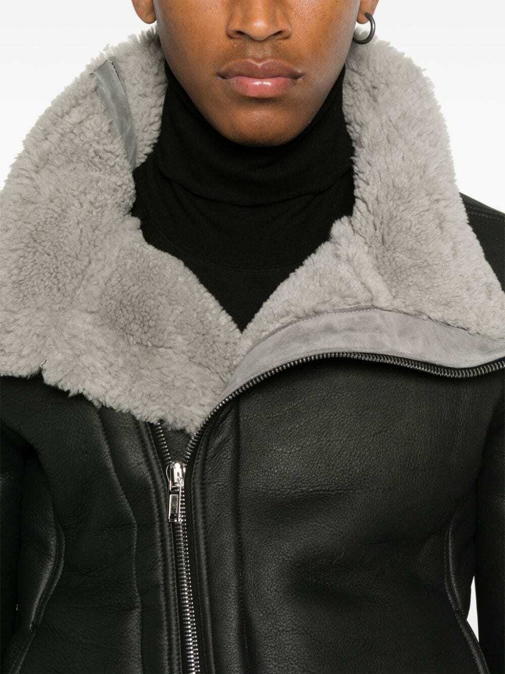 RICK OWENS - Jacket With Logo Rick Owens