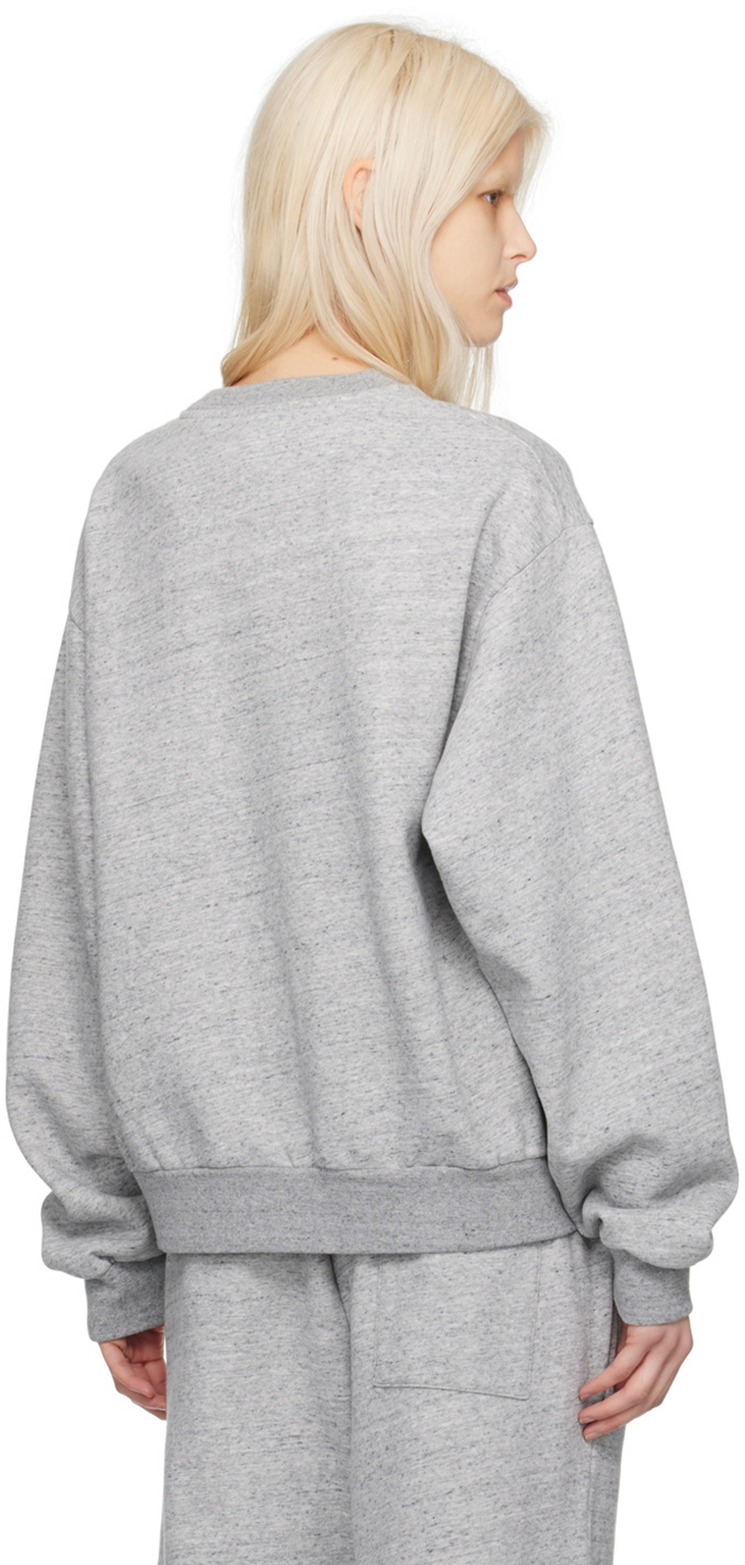 Acne Studios Gray Crewneck Sweatshirt Acne Studios