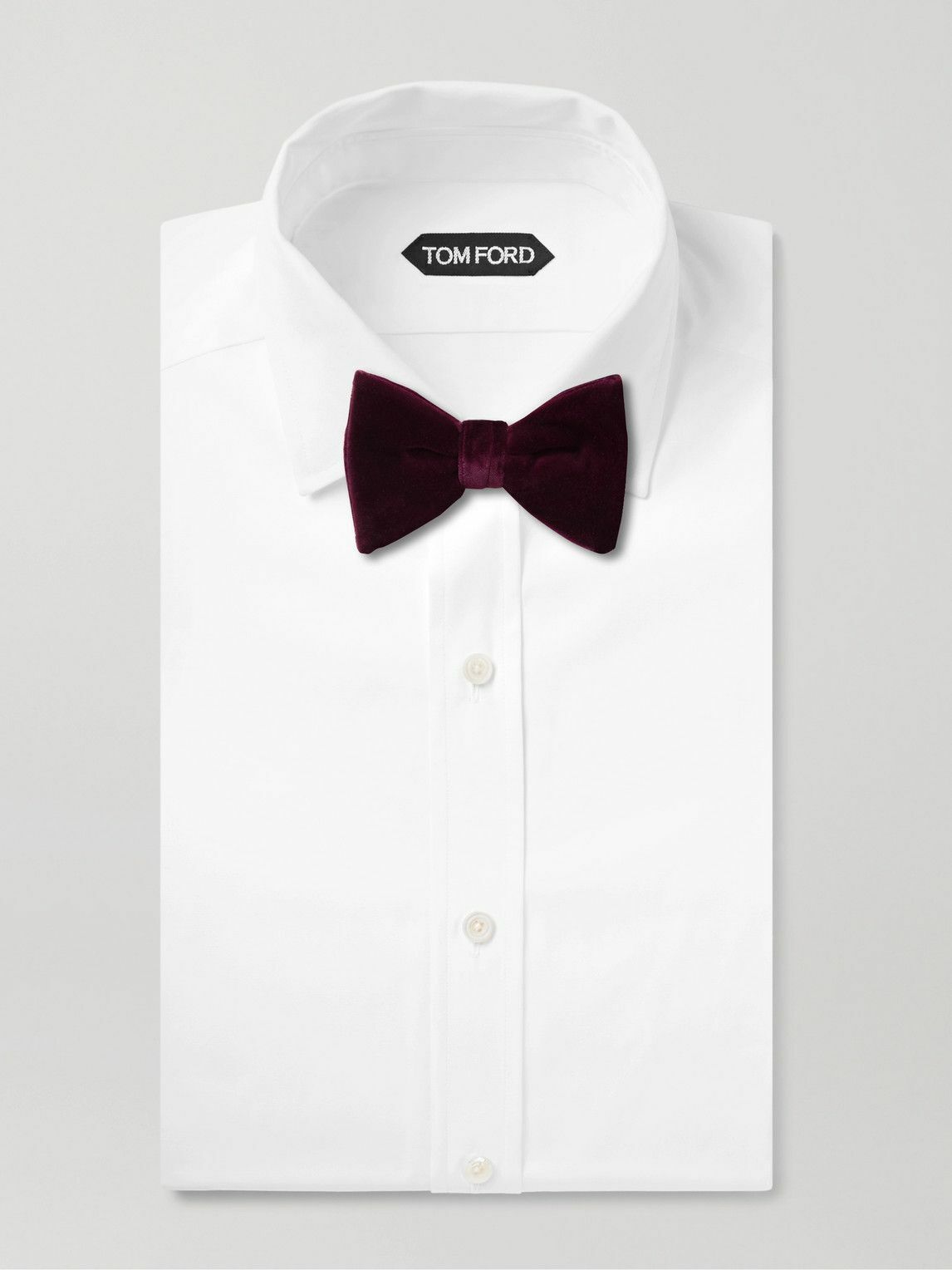 Ralph Lauren Purple label - Pre-Tied Cotton-Velvet Bow Tie Ralph Lauren ...