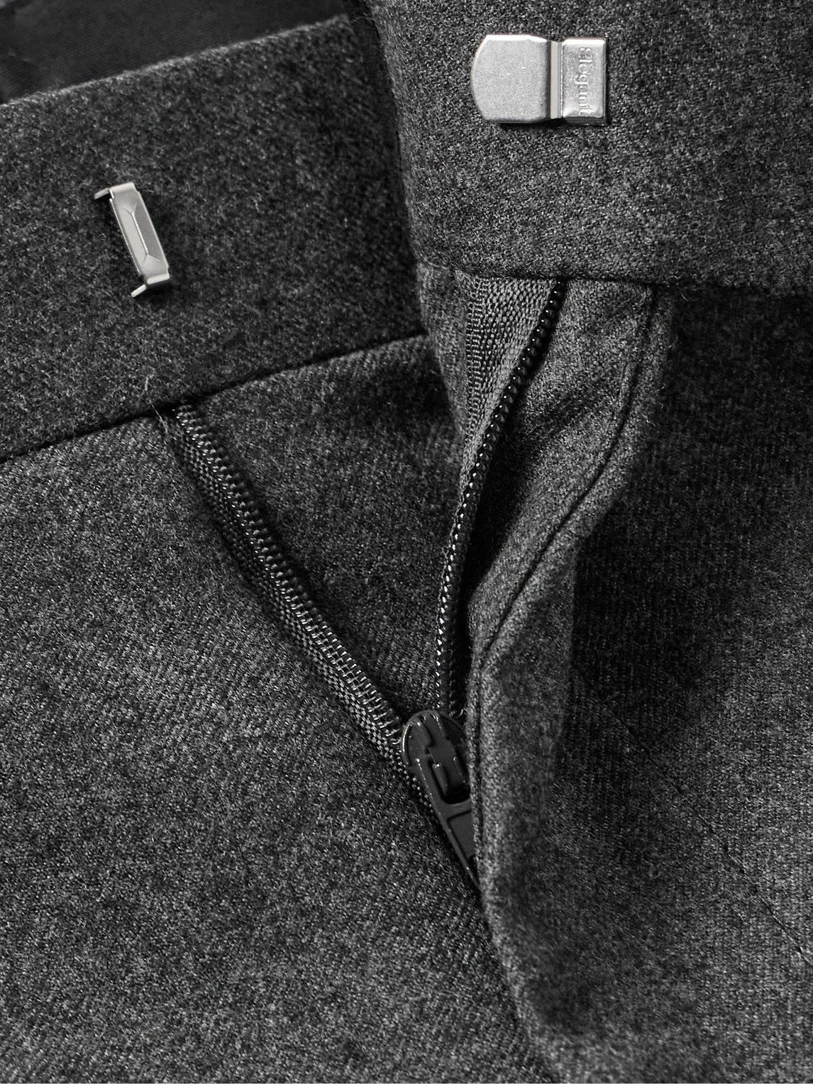 Kingsman - Slim-Fit Straight-Leg Pleated Wool Trousers - Gray Kingsman