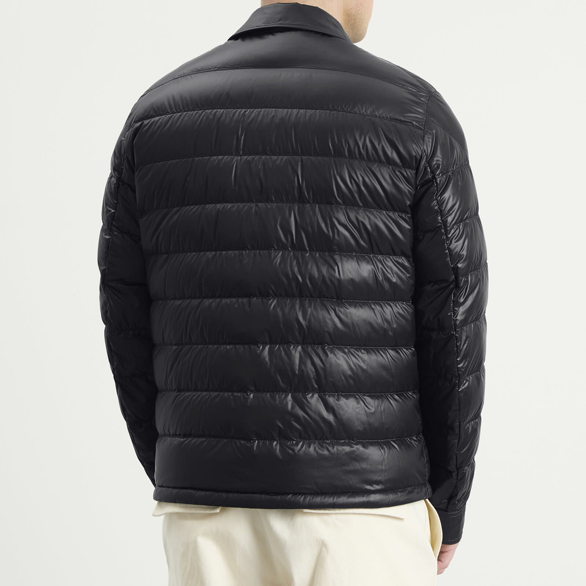 Moncler Men's Mourillon Shirt Jacket in Navy Moncler