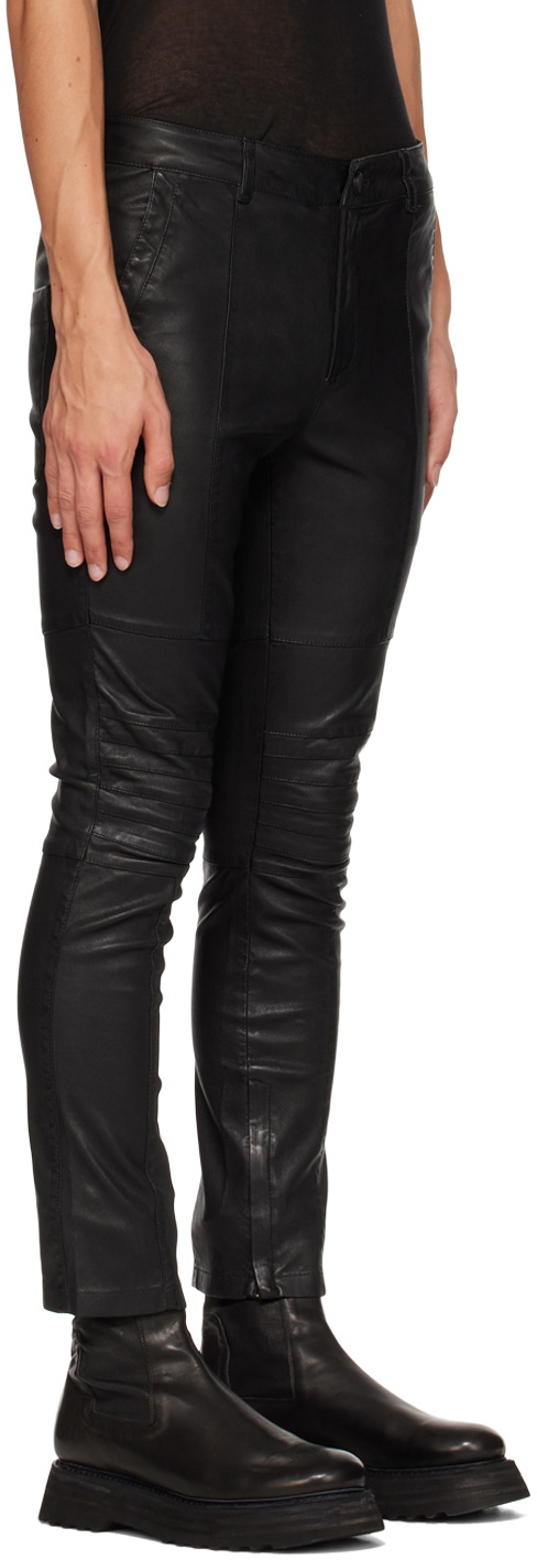 FREI-MUT Black Faust Leather Pants FREI-MUT