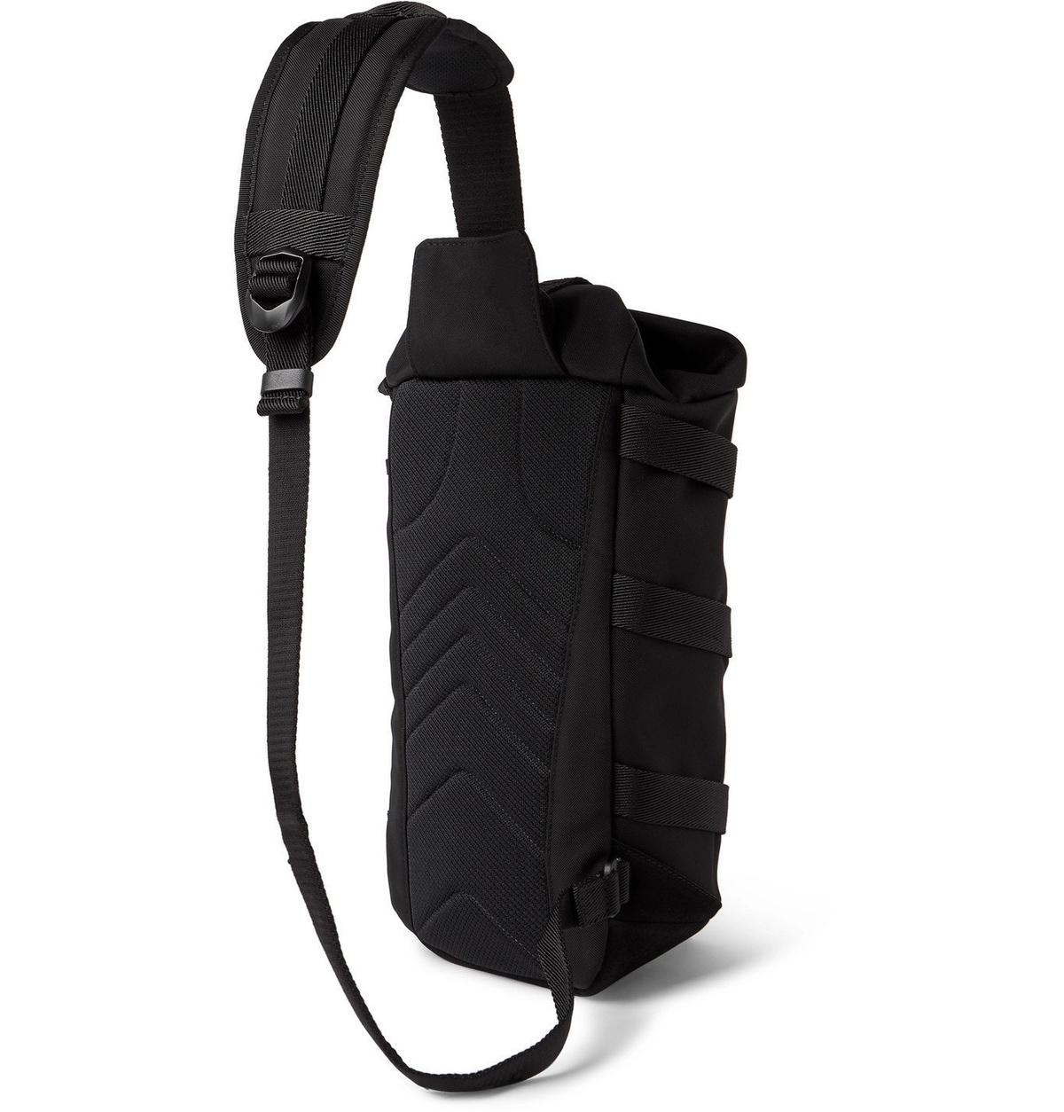 Moncler - Argens Webbing-Trimmed Ripstop Backpack - Black Moncler