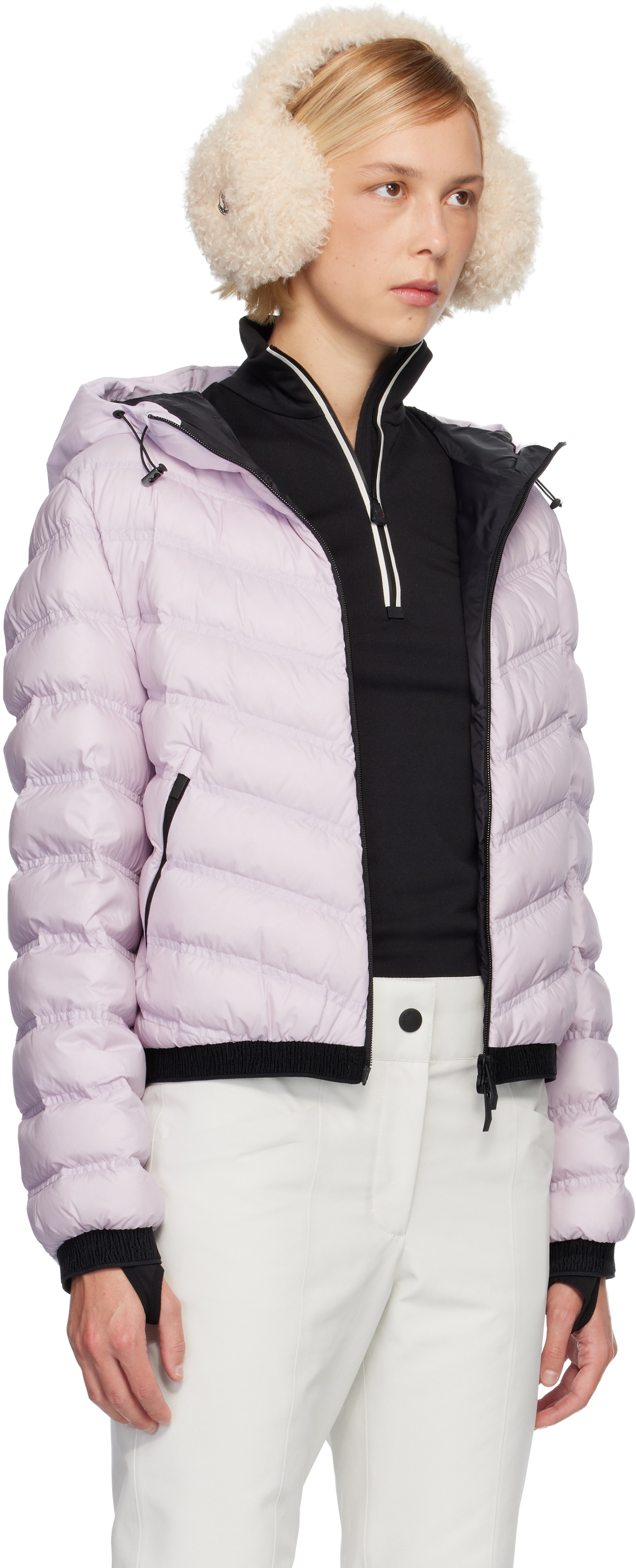 Moncler Purple Pandelon Down Jacket Moncler