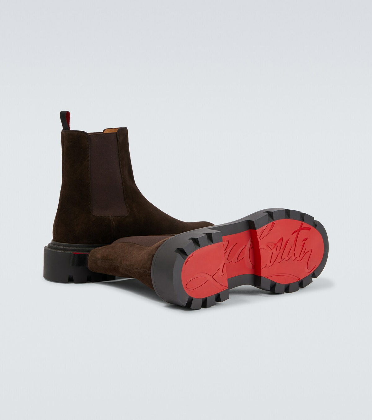 Christian Louboutin Devon College suede Chelsea boots Christian Louboutin