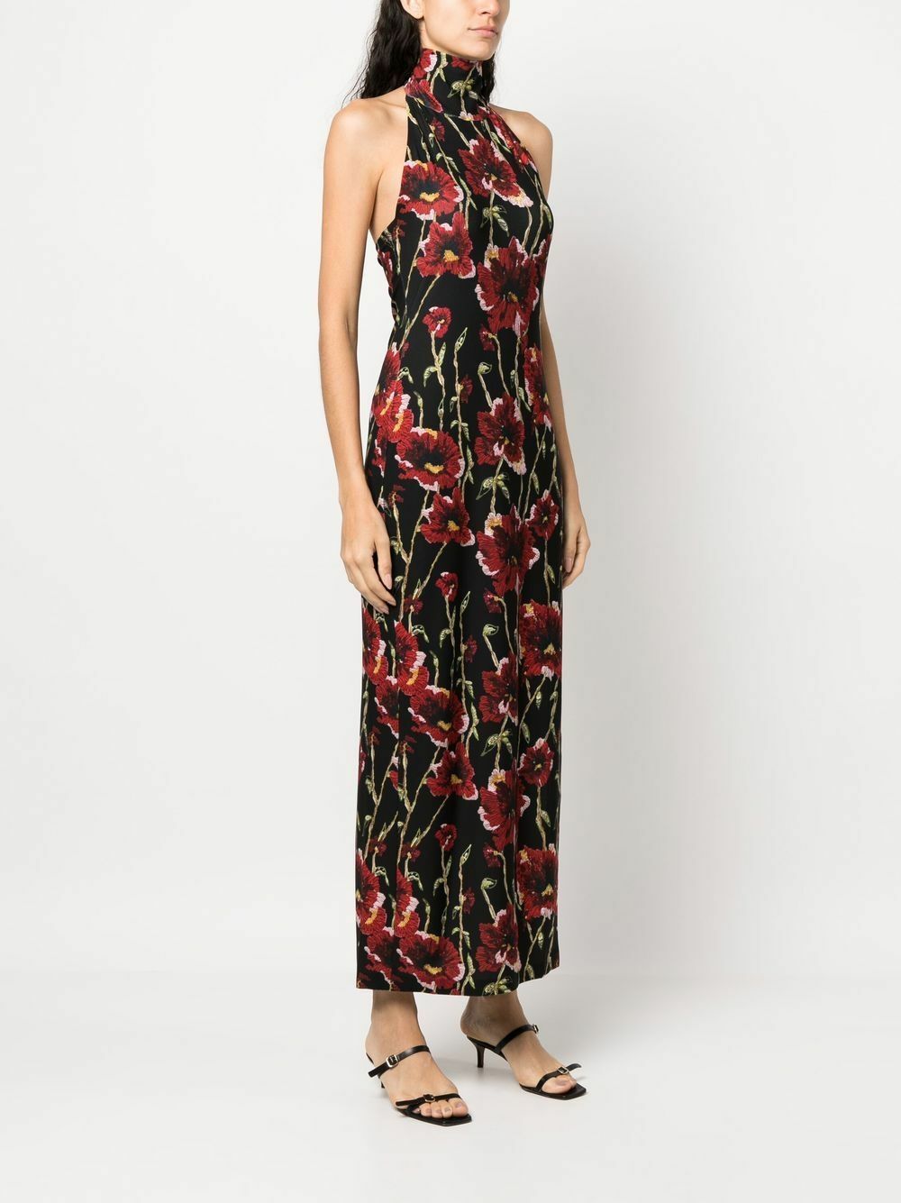 NORMA KAMALI - Split Midi Dress Norma Kamali