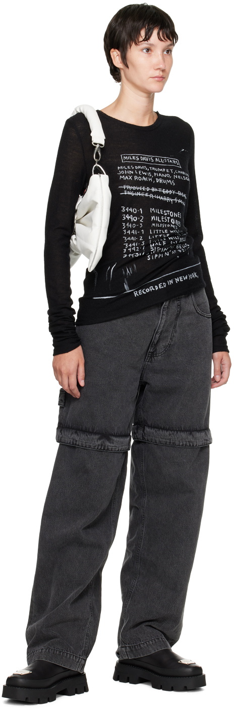 MISBHV Black Print Long Sleeve T-Shirt MISBHV