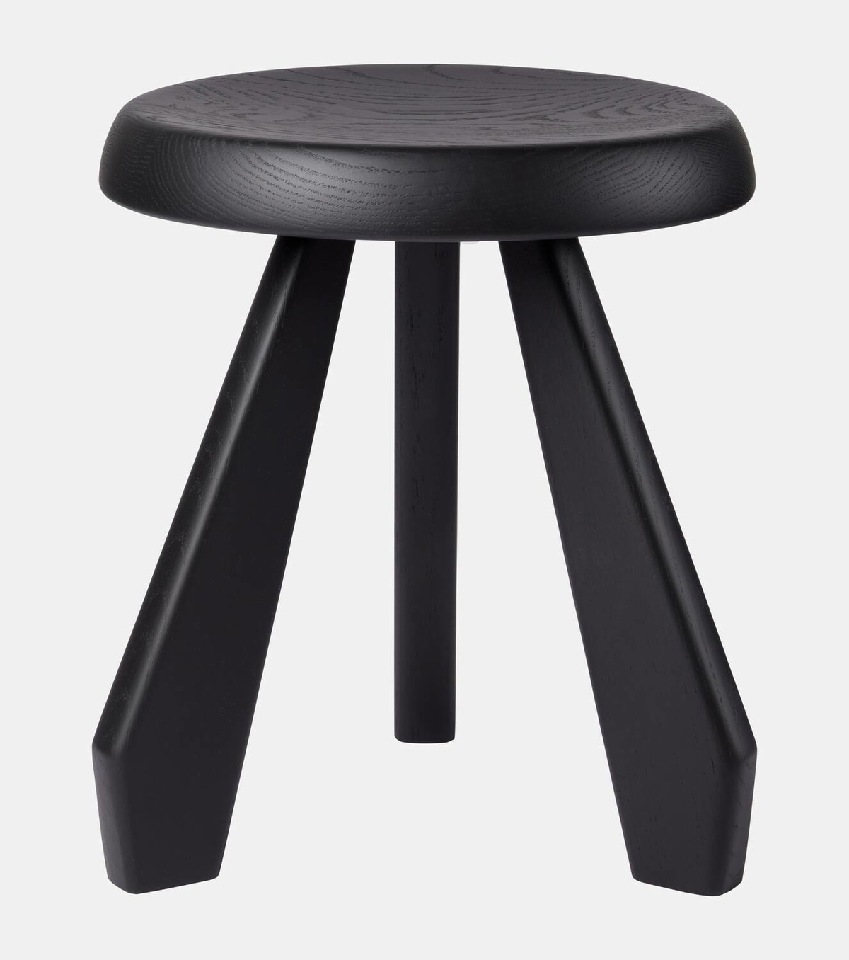 Cassina Méribel oak stool Cassina