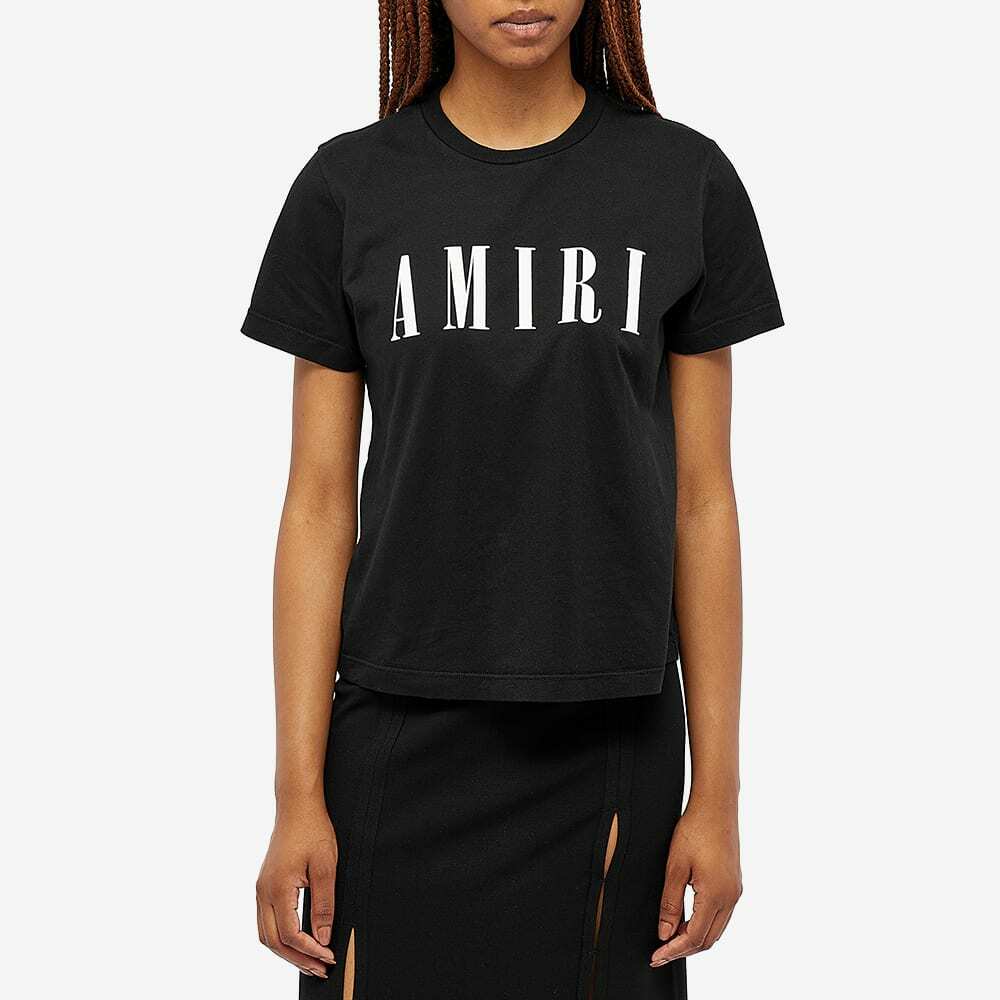 AMIRI Women's Core Logo T-Shirt in Black Amiri