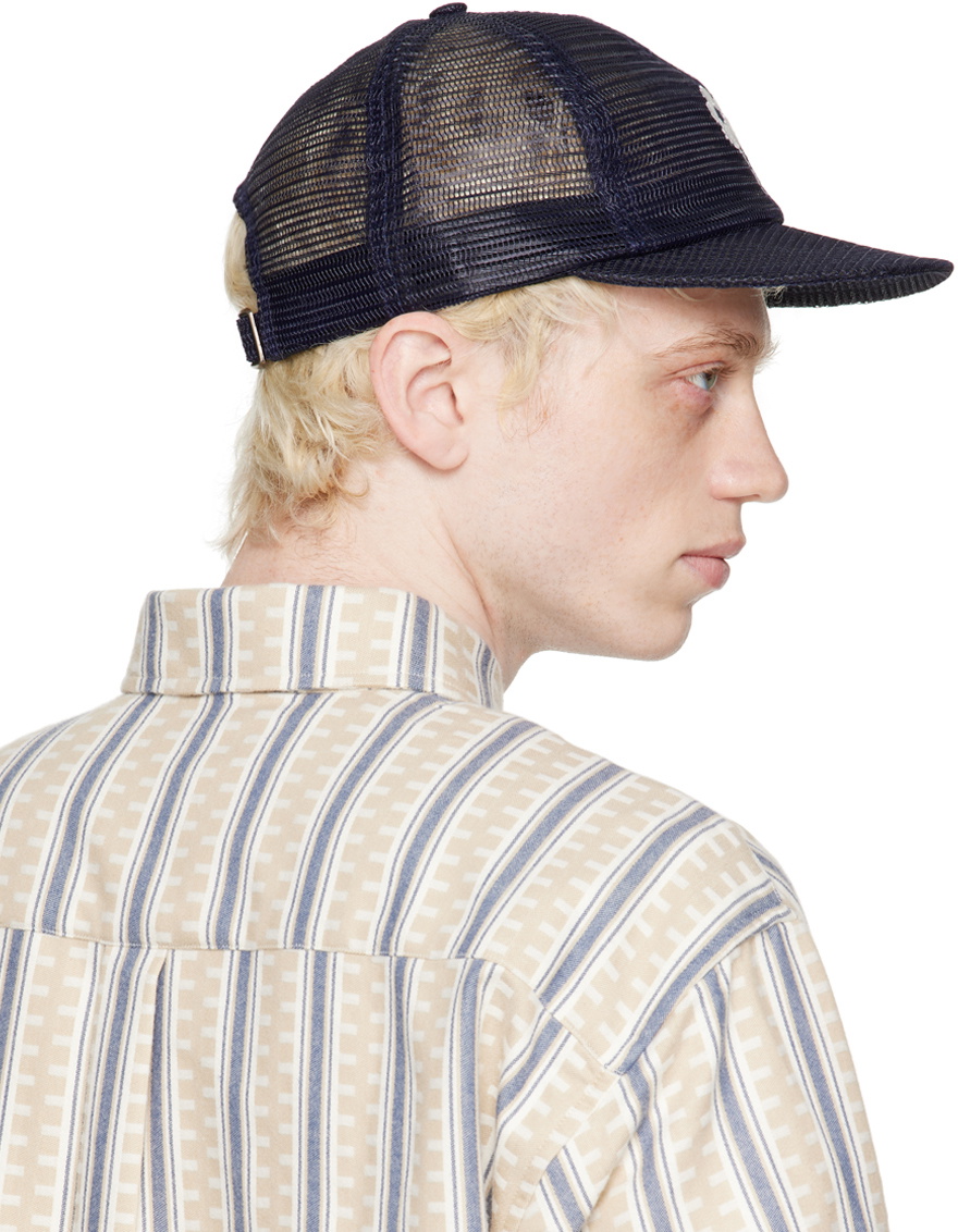 DANCER Navy Flower Cap Dancer