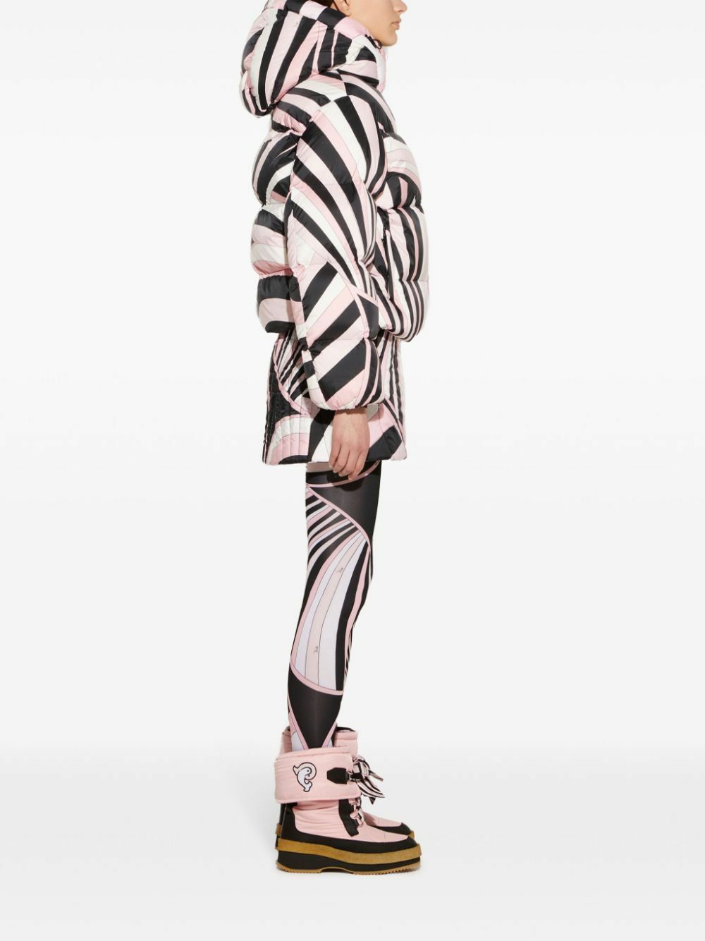 PUCCI Iride-Print Puffer Jacket Emilio Pucci