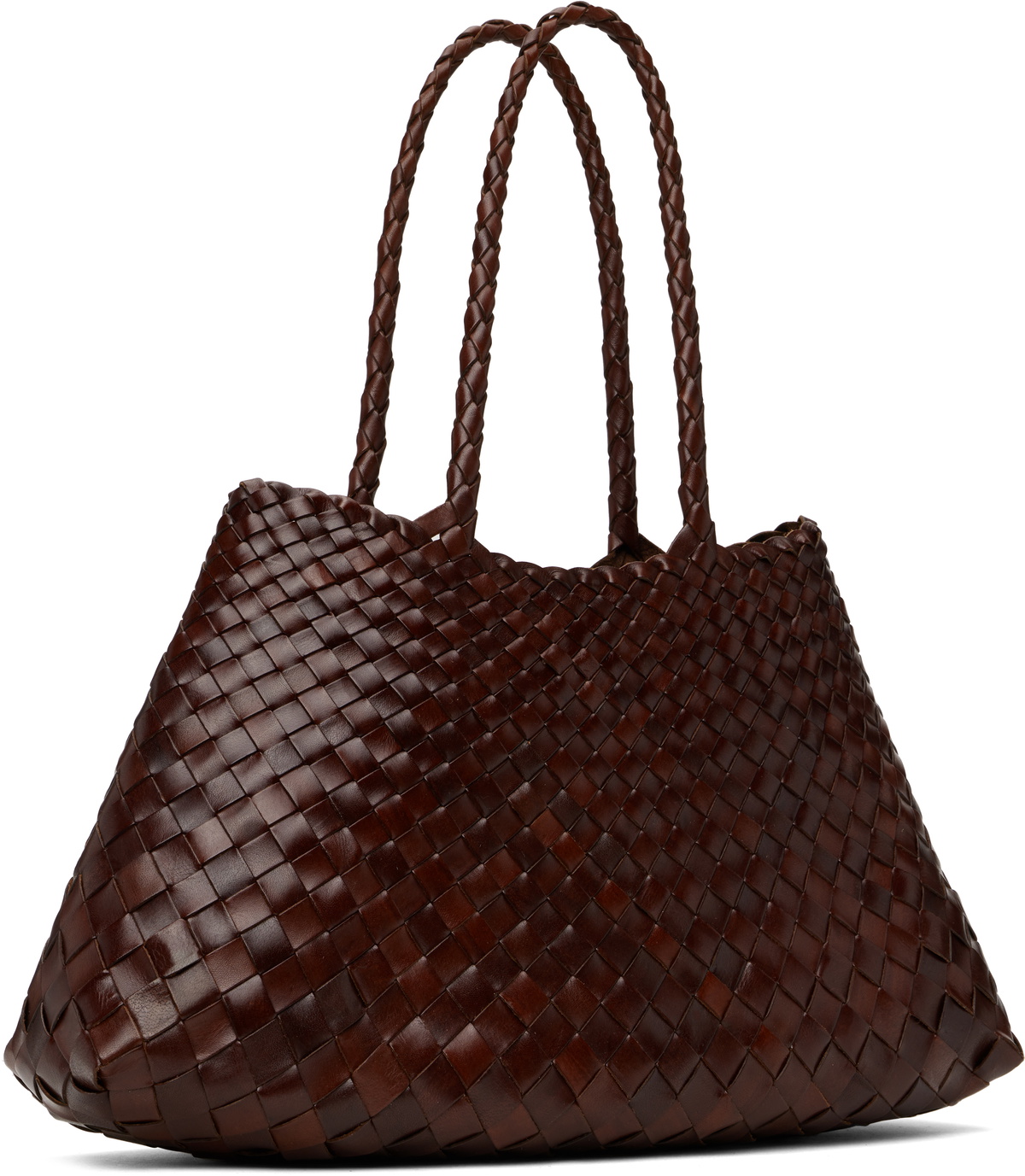 Dragon Diffusion Brown Santa Croce Big Tote Dragon Diffusion