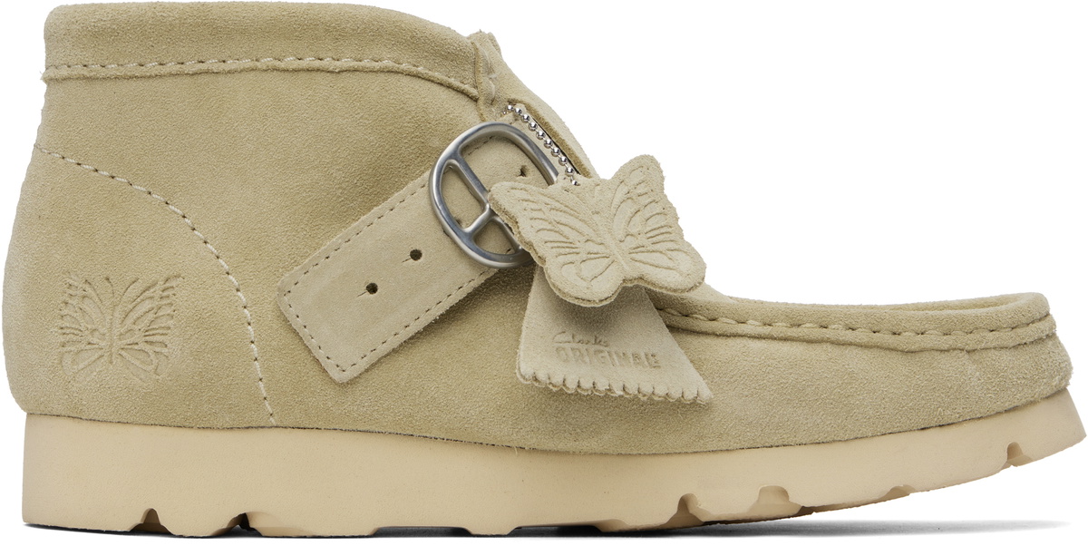 NEEDLES Beige Clarks Edition Walla Strap Desert Boots Needles