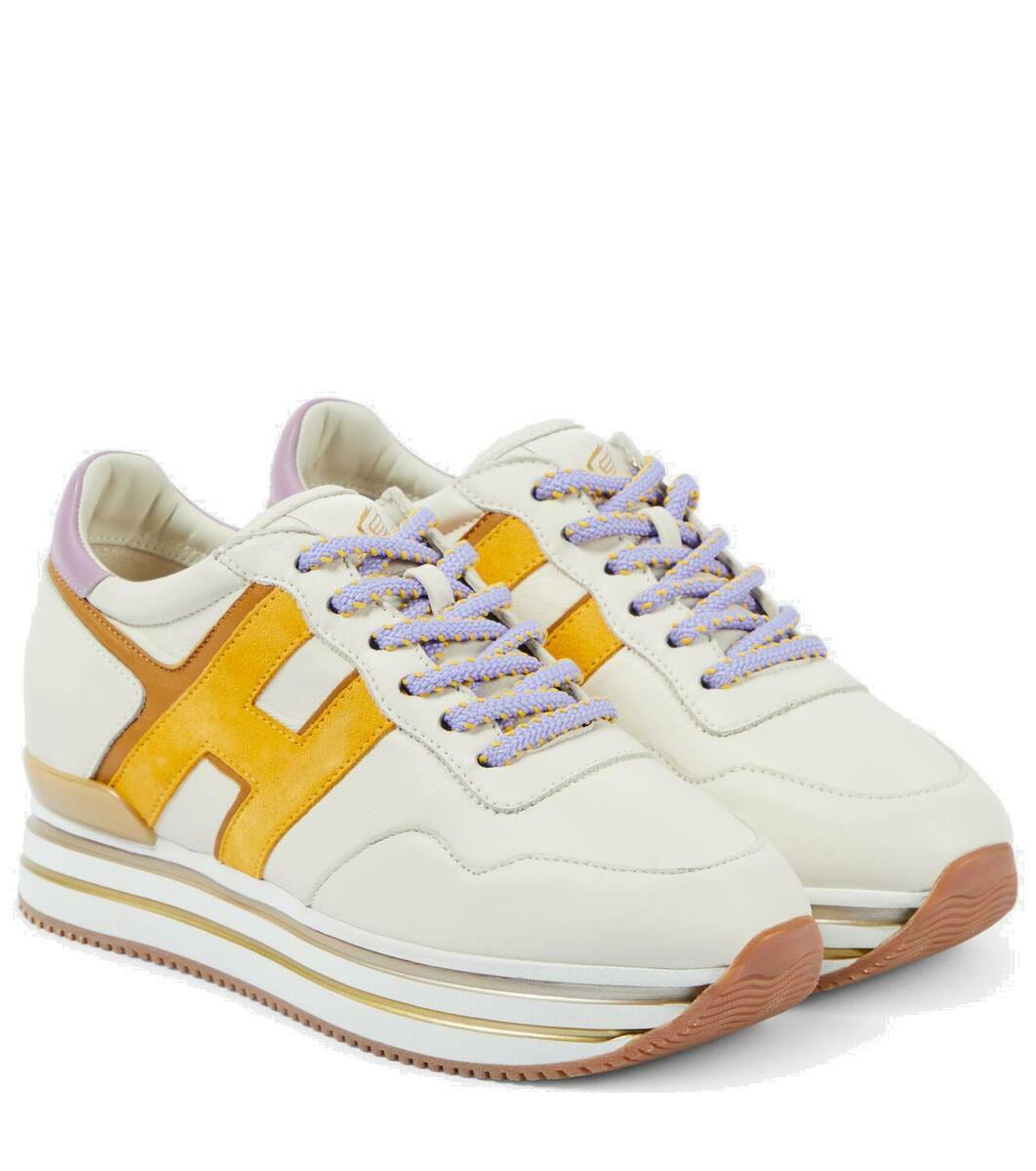Hogan Midi H222 leather sneakers Hogan