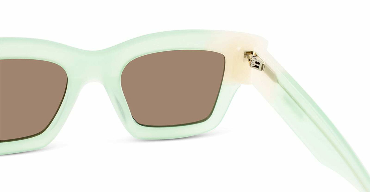 Jacquemus Les Lunettes Baci - Light Green Sunglasses Jacquemus