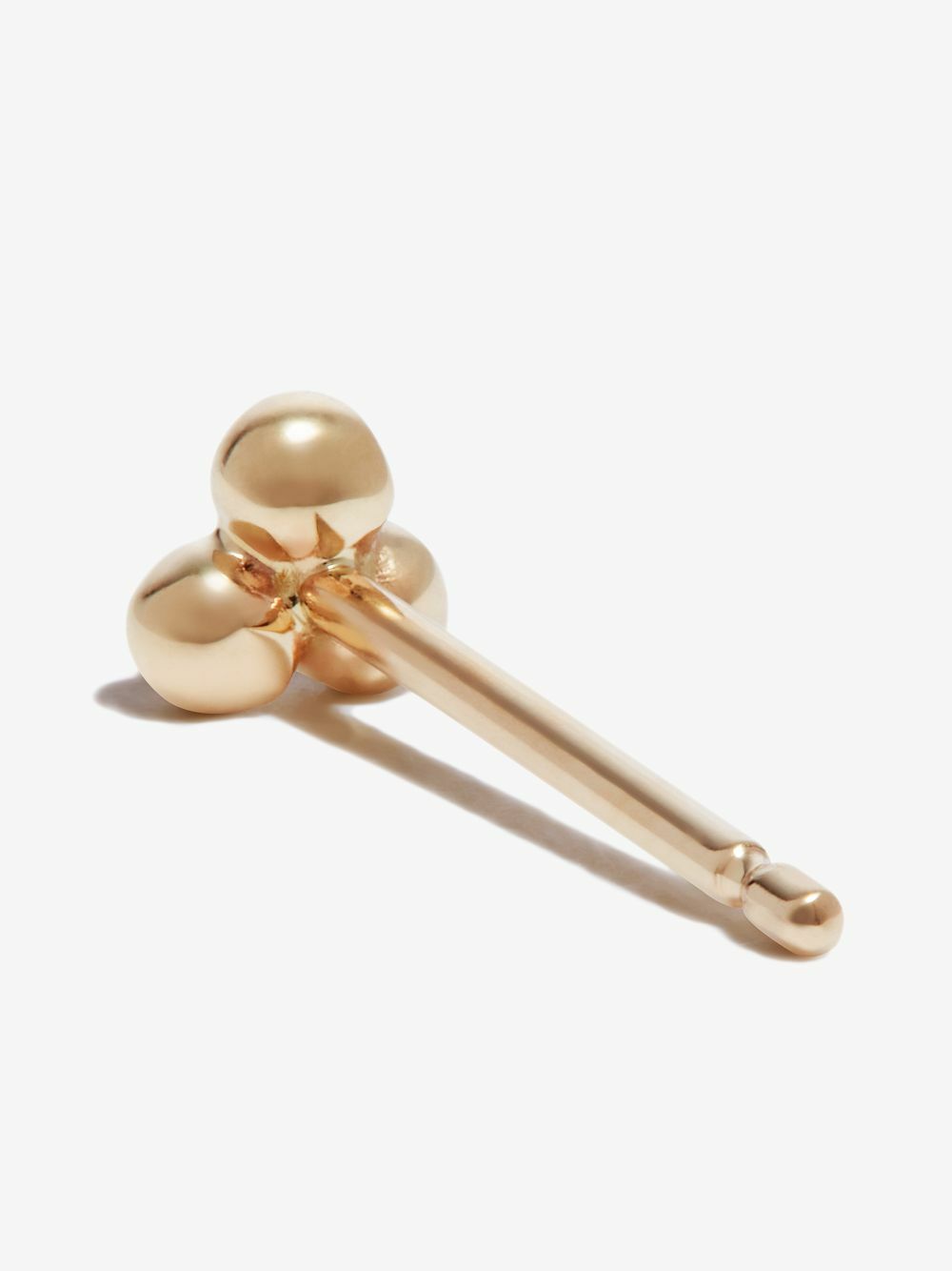 MARIA TASH 18K Yellow Gold Three Ball Trinity Earring Maria Tash