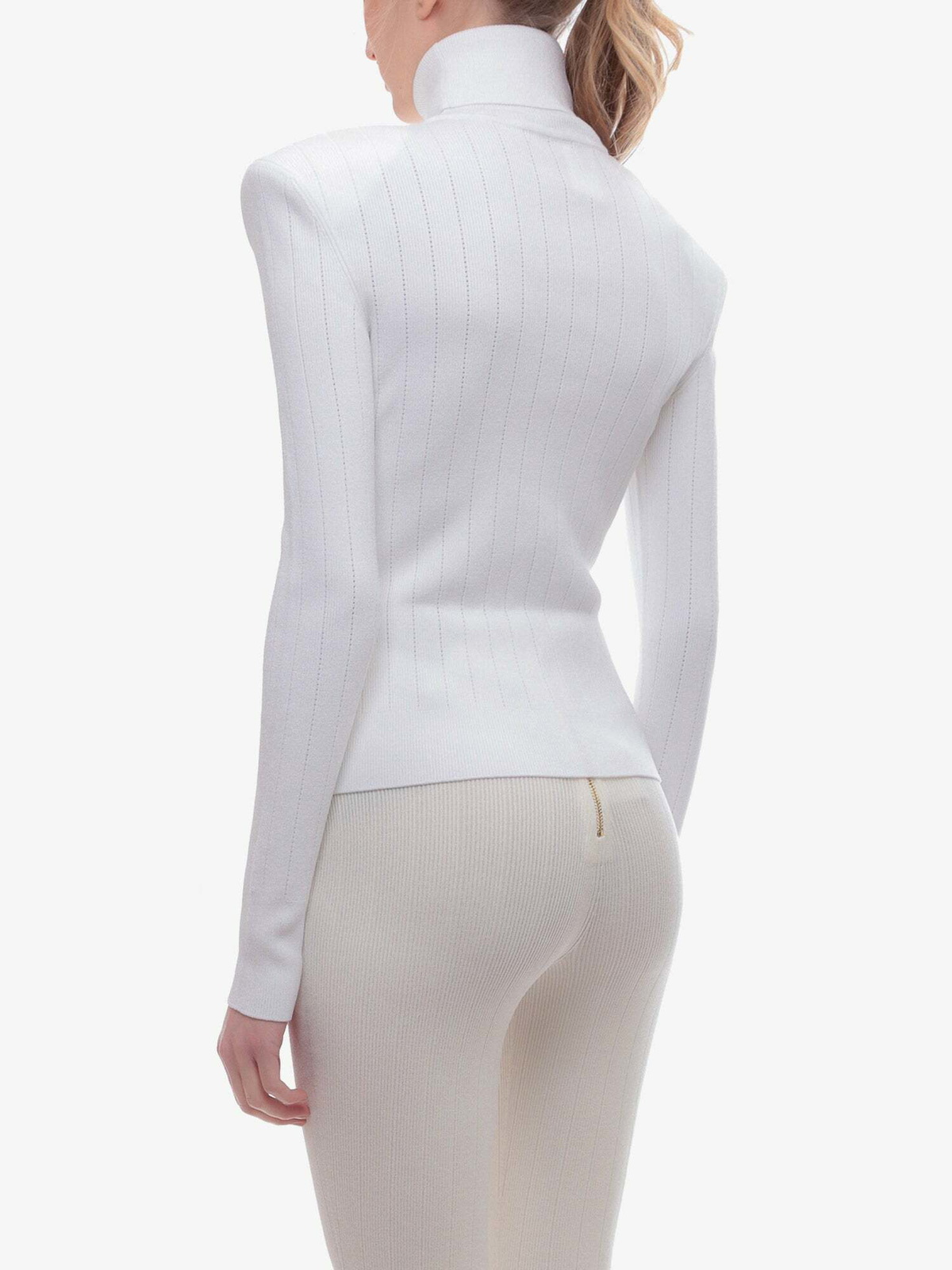 Balmain Sweater White Womens Balmain