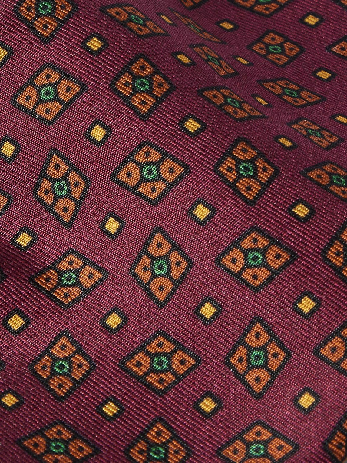 Drake's - 8cm Printed Silk Tie Drake's