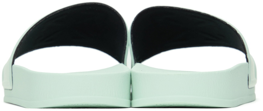 Off-White Green Arrow Pool Slides Off-White