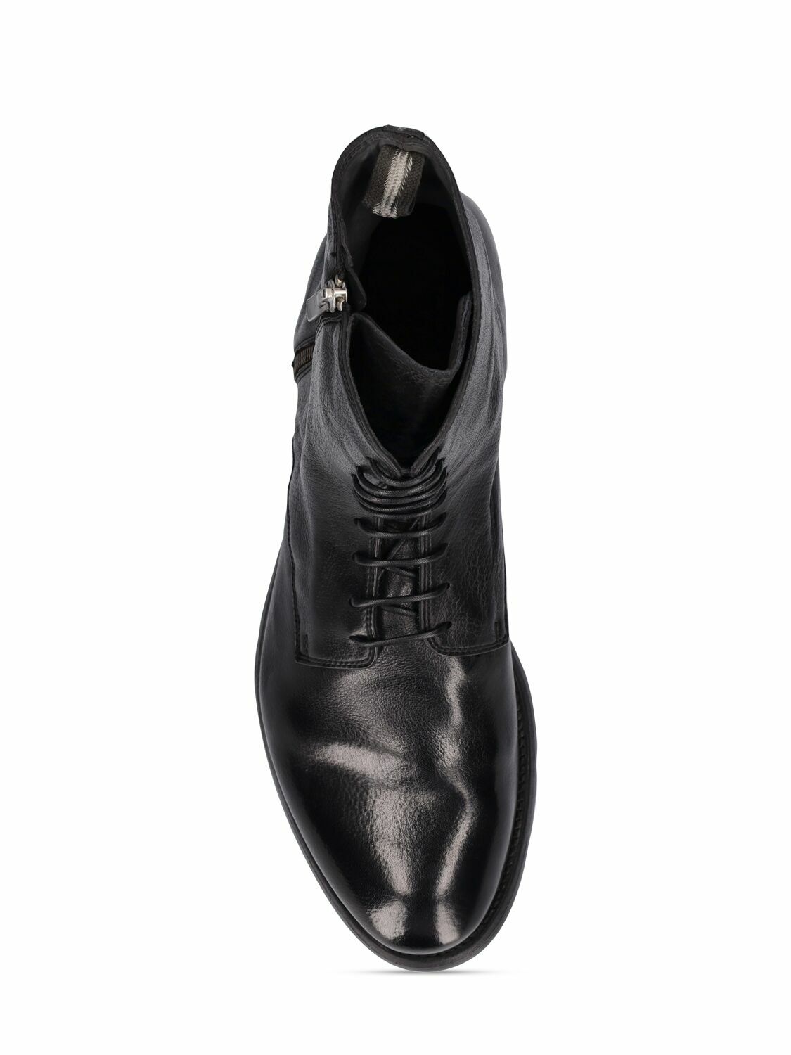 OFFICINE CREATIVE Hive Zipped Lace-up Boots Officine Creative