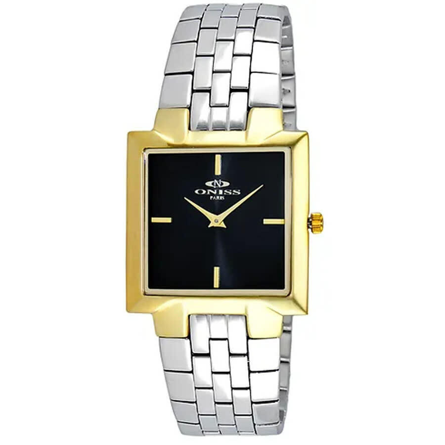 Oniss ON5544-M Quartz Black Dial Mens Watch ON5544-MGBK Oniss