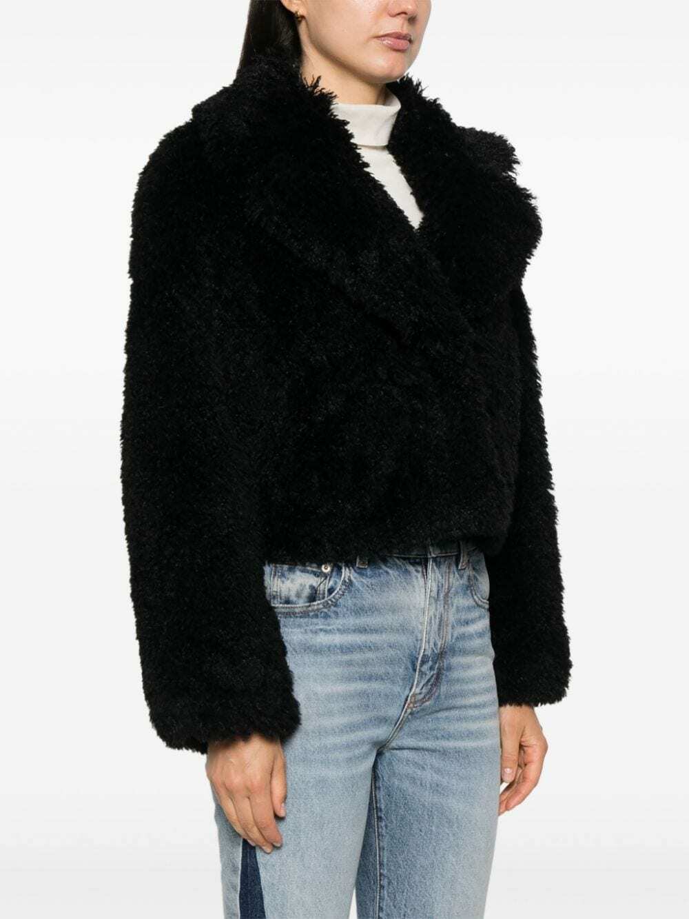 STAND STUDIO - Samara Faux Fur Jacket Stand Studio