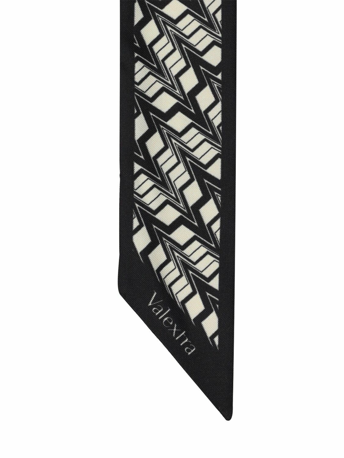 VALEXTRA - Logo Silk Scarf Valextra