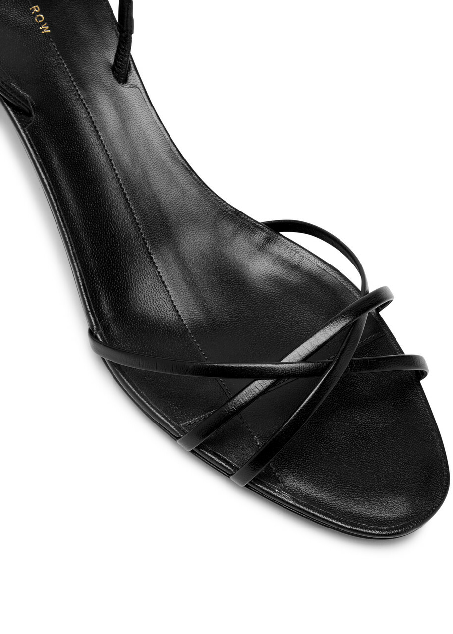 The Row Harlow 35 Leather Slingback Sandals The Row