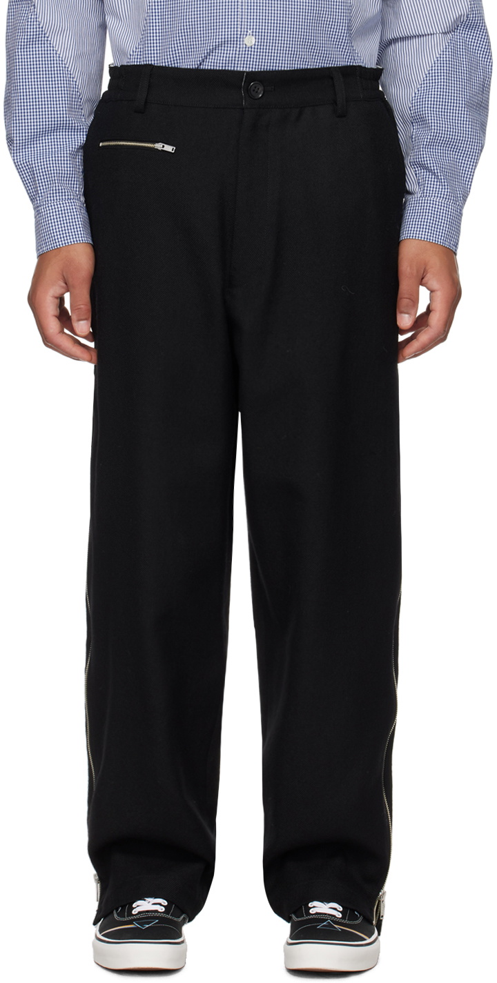 UNDERCOVER Black Zip Trousers Undercover