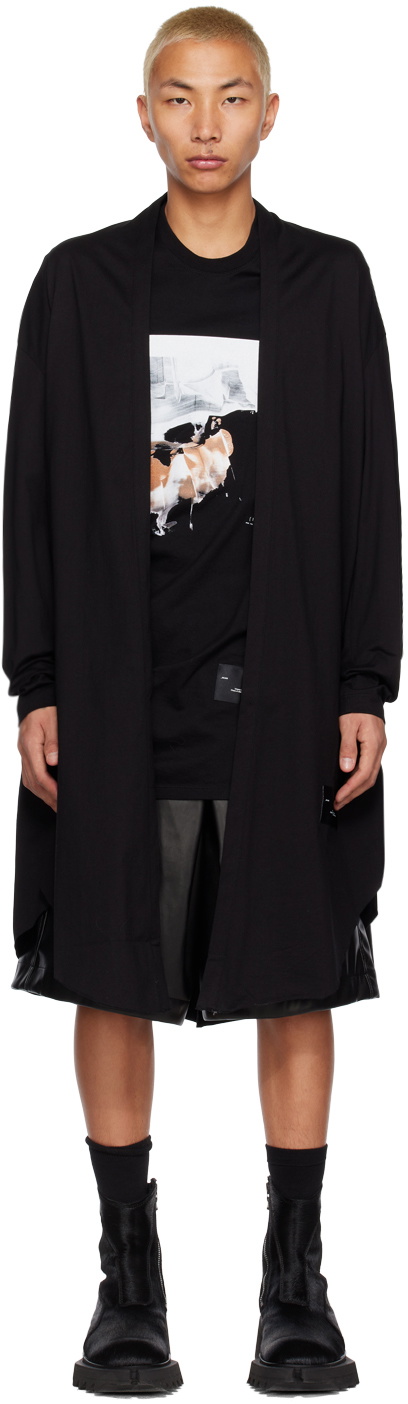 Julius Black Robe Cardigan Julius