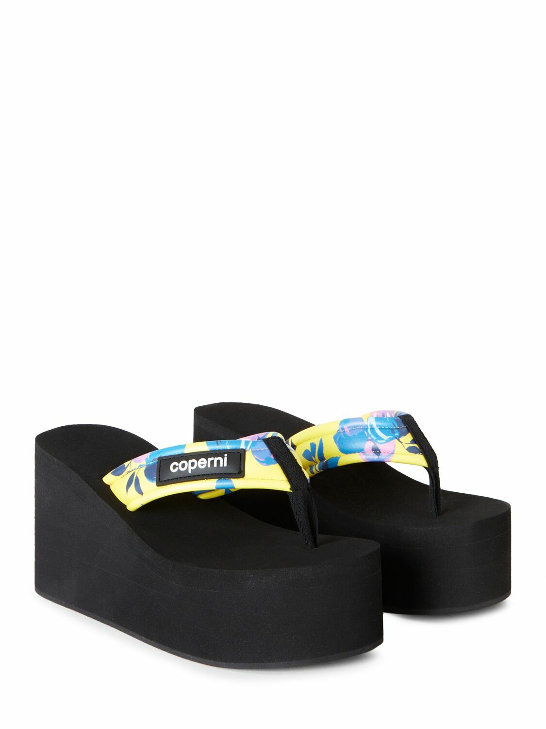 COPERNI 100mm Logo Platform Flip-flops Coperni